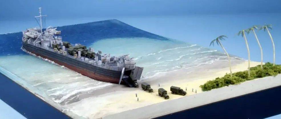 1/350 LST登陆舰_on_作品_方法