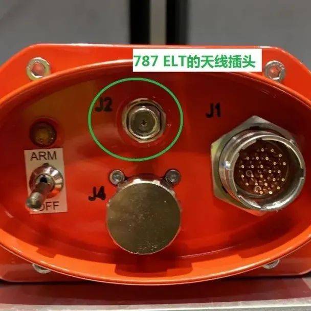 737CL固定式ELT测试_设备_发射_插头