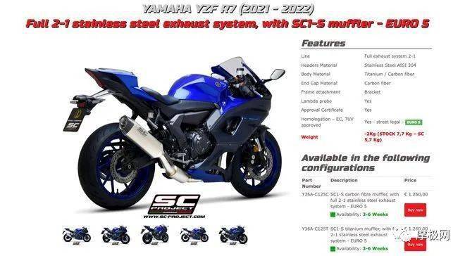 SC Project针对R7推出SC1-S改装排气管_搜狐汽车_搜狐网