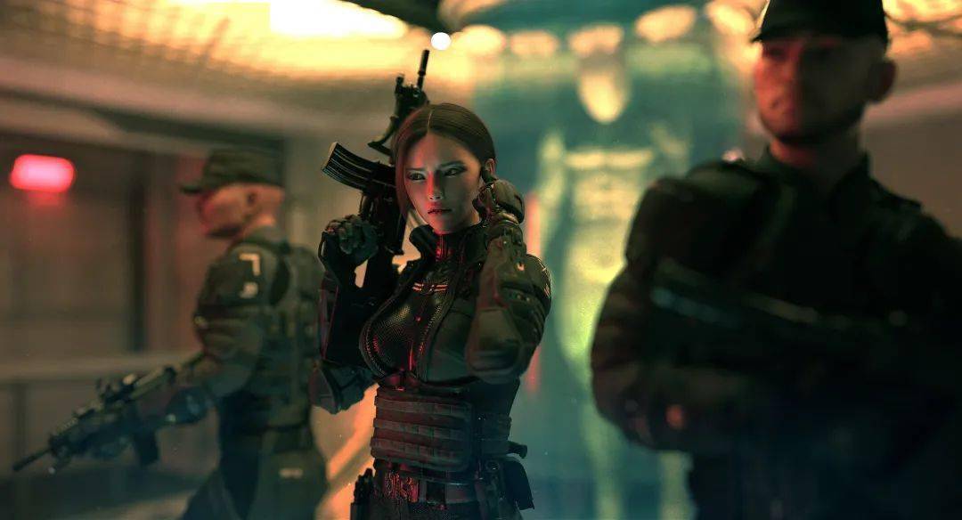 这真的不是照片！国内3D艺术家一幅作品A站上万赞，电影质感绝了！_@LouLL_Aroll_Creak_画面