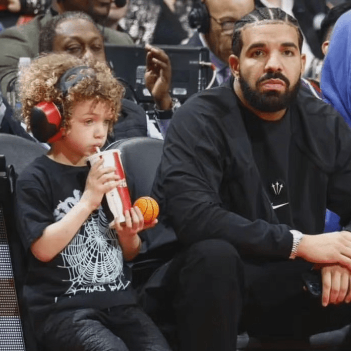 分享一个今日份的带娃Drake！_贝贝_Diss_热狗