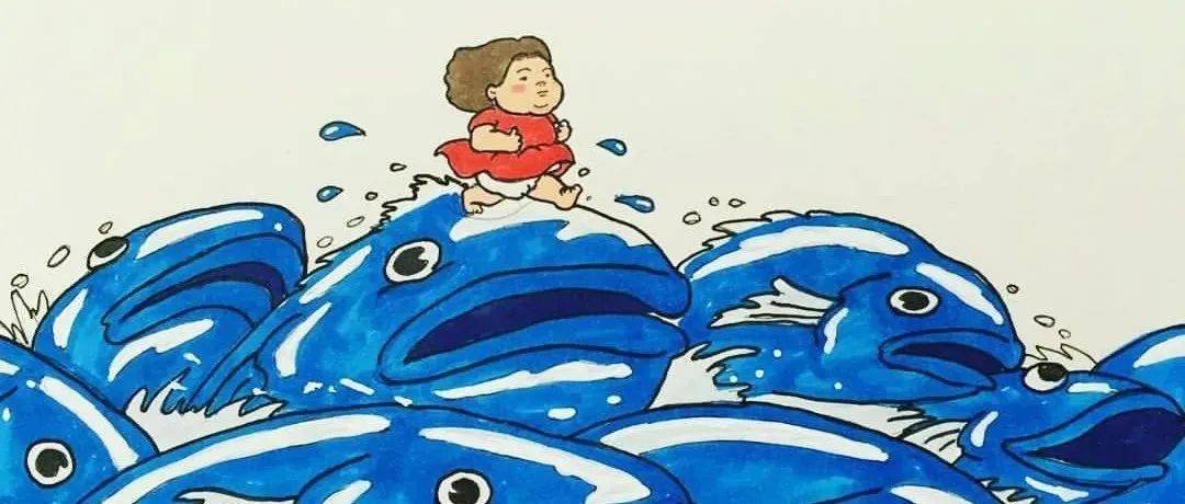 把自己画进宫崎骏的动画故事里,太有趣了!momonga龙猫世界