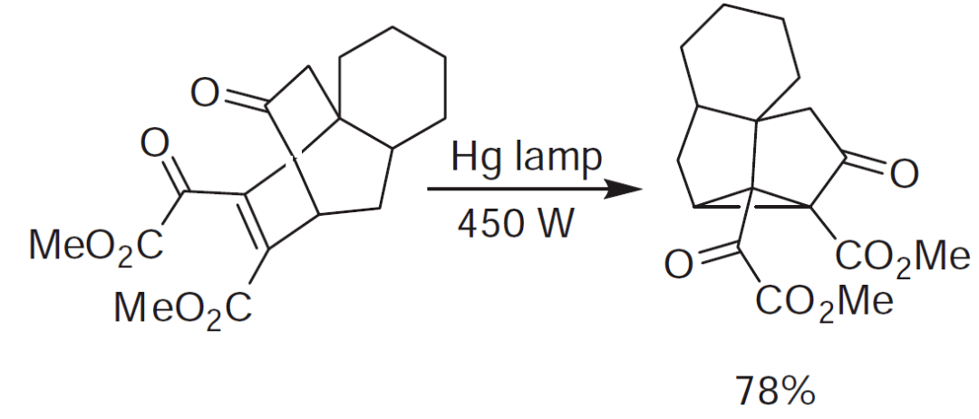具有重要理论意义的光化学反应----Zimmerman光重排反应(Di-π-methane rearrangement)_Chem_周环_b-c