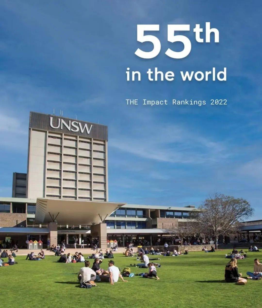 UNSW全球影响力猛增！激烈竞争中不断进步，取得历史最佳成绩！_排名_学科_世界