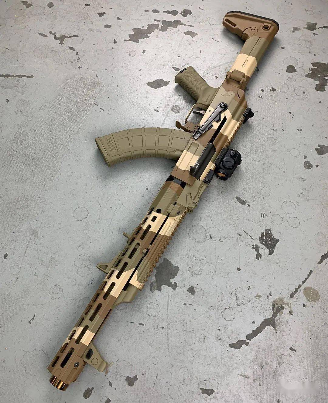 【大热武器】使用SLR公司配件拼装的AK美图欣赏_战术_备份_公众