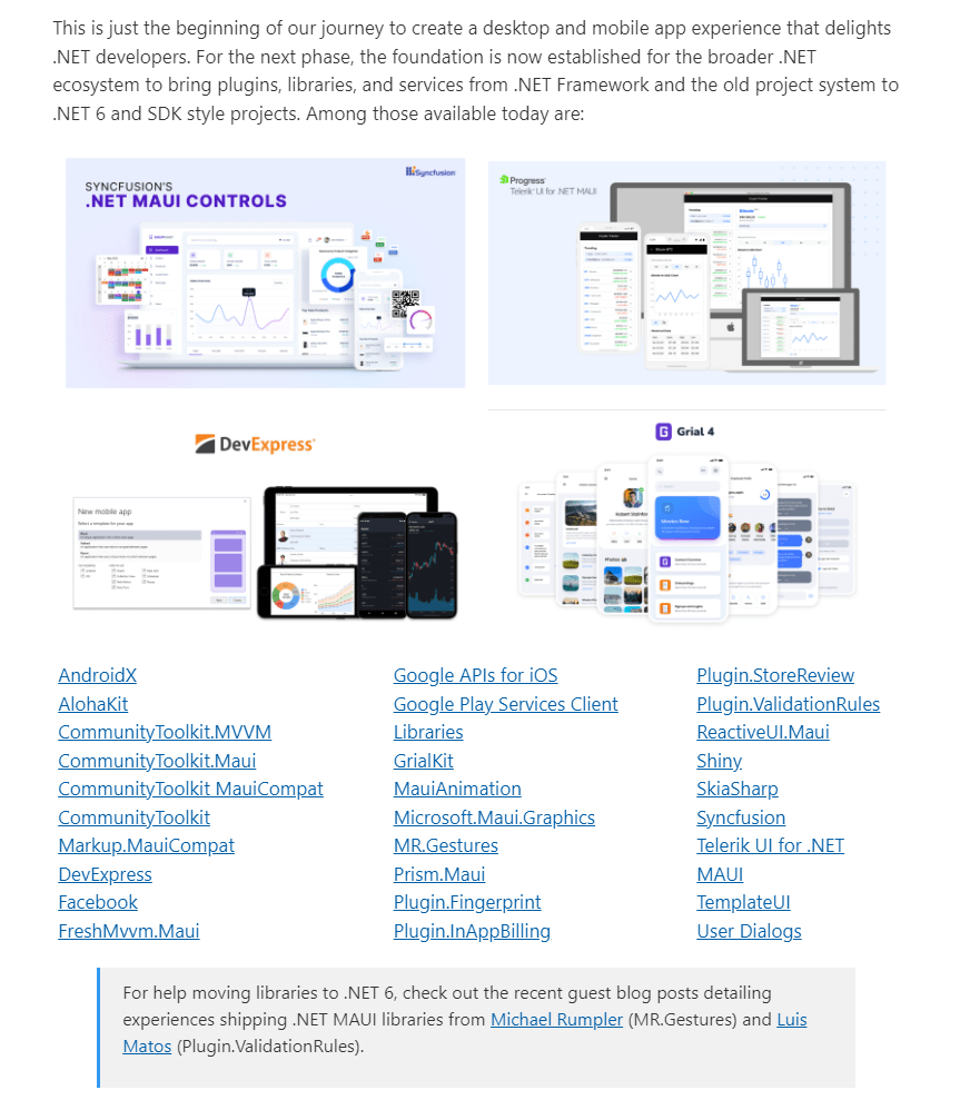 微软.NET MAUI 6.0发布_Windows_macOS_Android