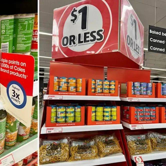 低至80c！Coles宣布数百产品降价，更有数千产品3倍积分帮你省钱_台新闻_活动_澳洲
