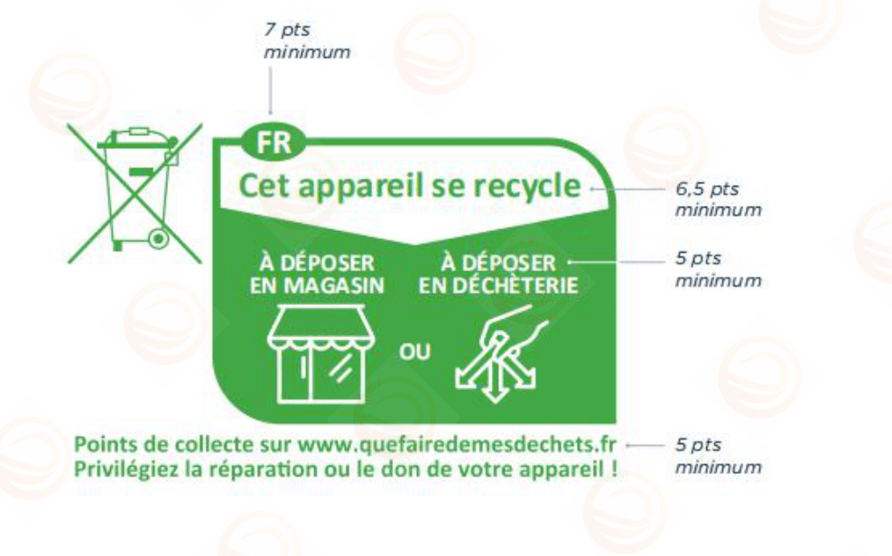 法国EEE和电池法包装分类标识印刷指南_Triman_产品_信息