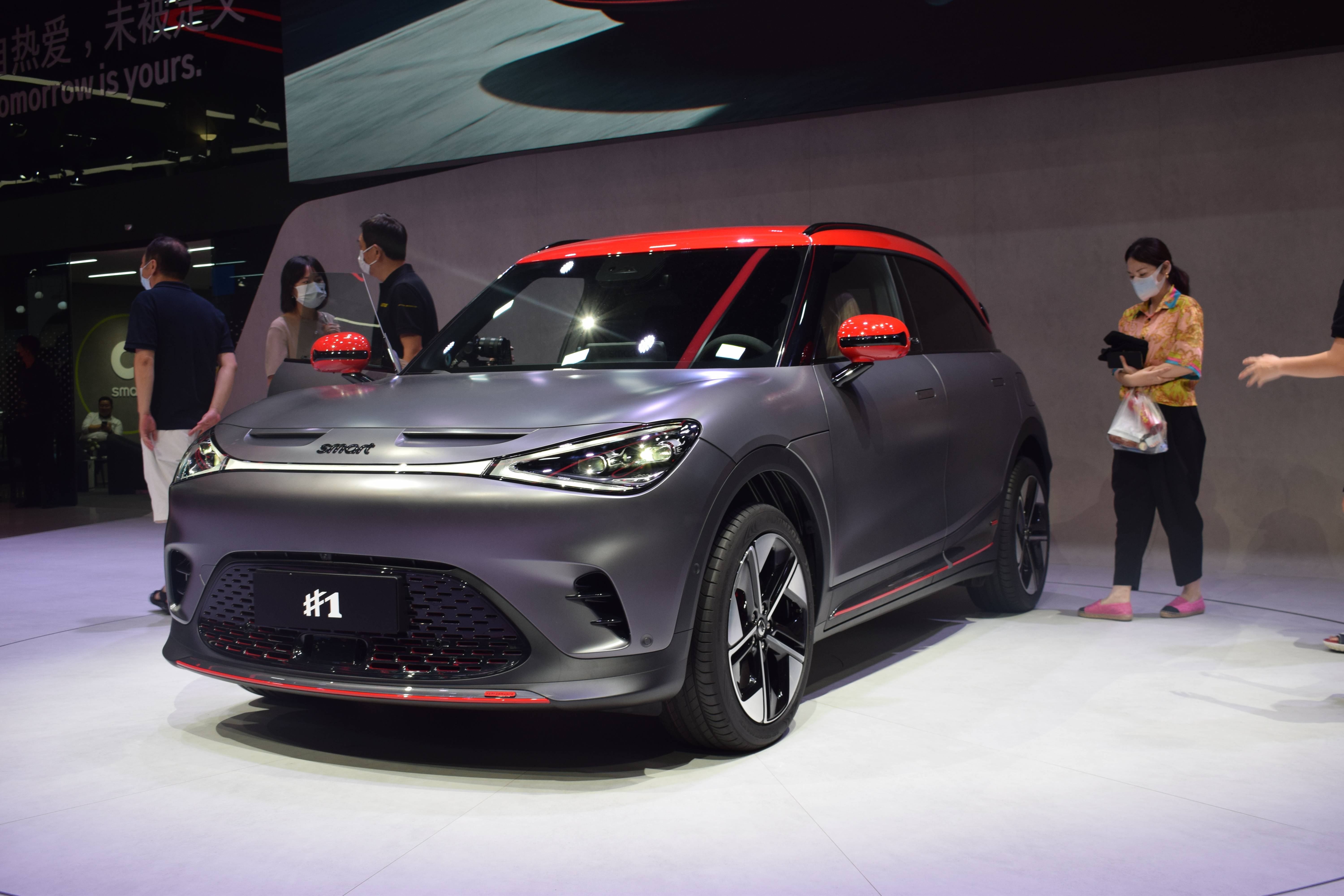 smart #1 Brabus性能版成都车展正式亮相，种草只需一眼？_搜狐汽车_搜狐网