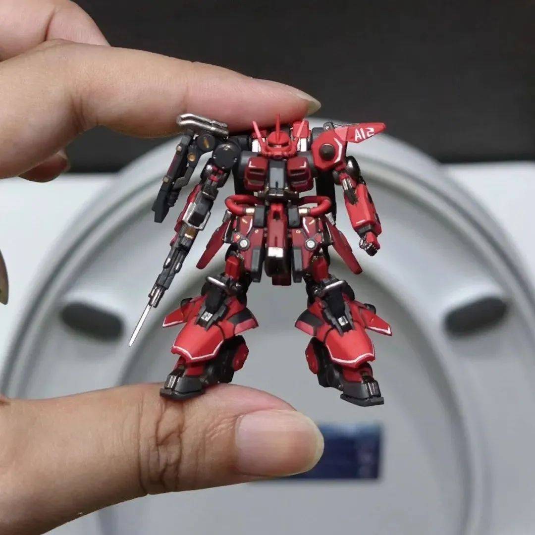 GUNDAM ARTIFACT 扎古3夏亚配色涂装_涂水_公众_来稿