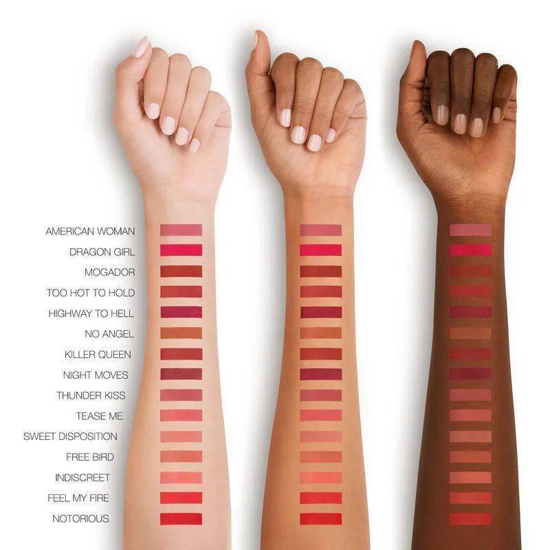 NARS推出全新细管哑光唇膏(含15色模特试色图）_Power_色彩_玫瑰