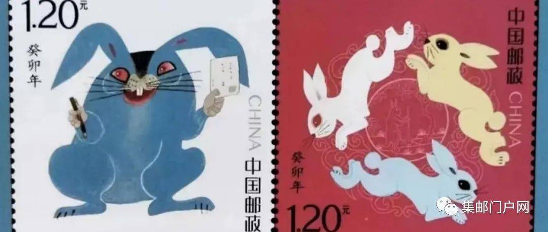 【欣赏】2023兔年生肖邮票还没发布就泄密了？兔年邮票计划明天发布，只发布、不开机印刷 黄永玉大师设计_集邮_新华社_图案