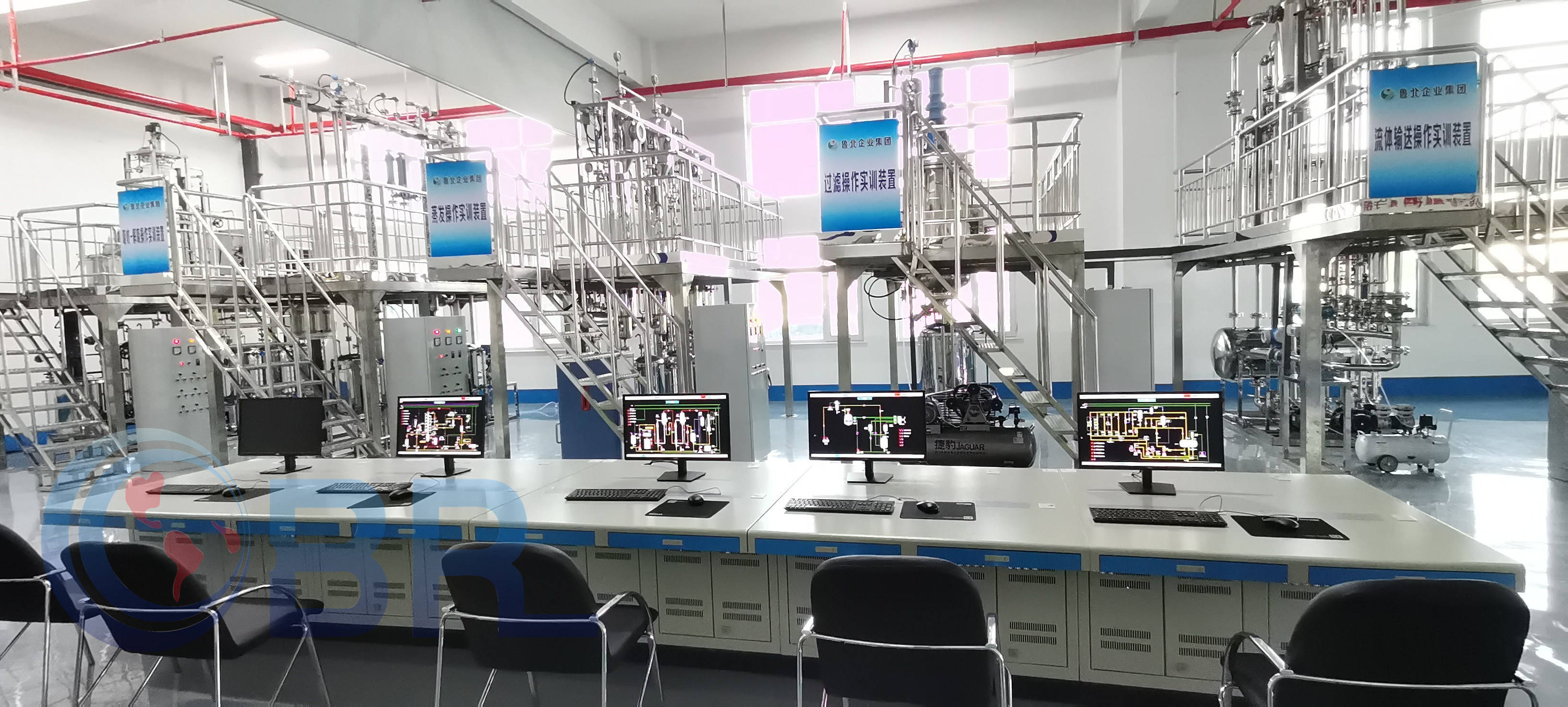 化工实训基地合作案例 鲁北企业集团化工实训基地 作业 生产力 装置