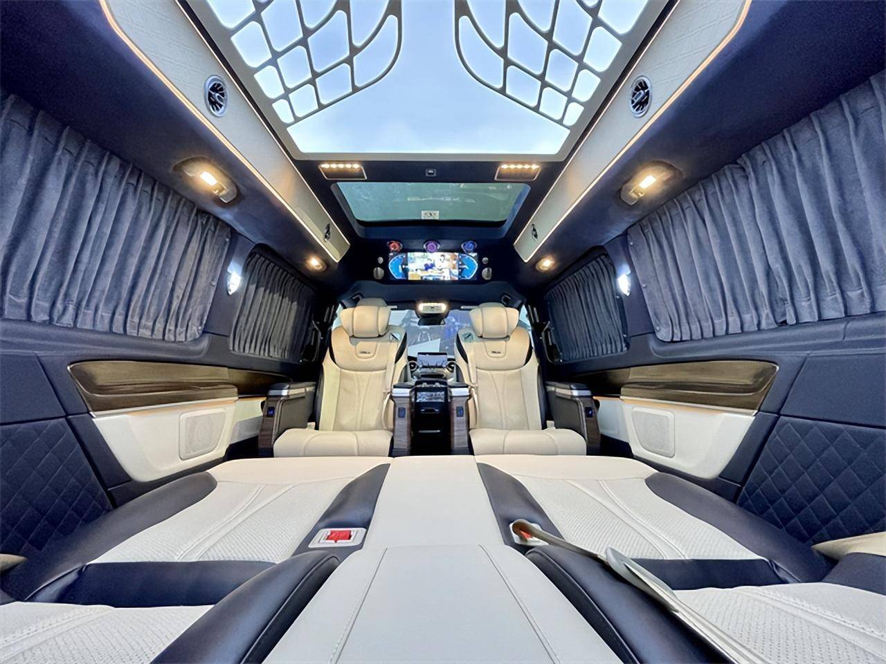 奔驰V260L七座商务车,商务行宫定制版_搜狐汽车_搜狐网