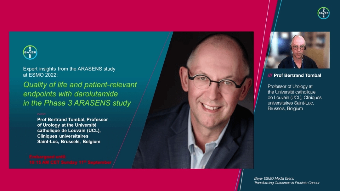 2022 ESMO|ARASENS三药联合方案兼顾疗效和安全性 开启治疗新戈局_达罗_患者_药物
