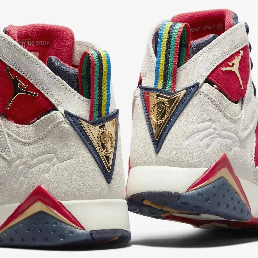 「GOTO专栏」打球亲兄弟，卖鞋父子兵：Trophy Room x Air Jordan 7 即将发售！_鞋跟_金属_梦一队