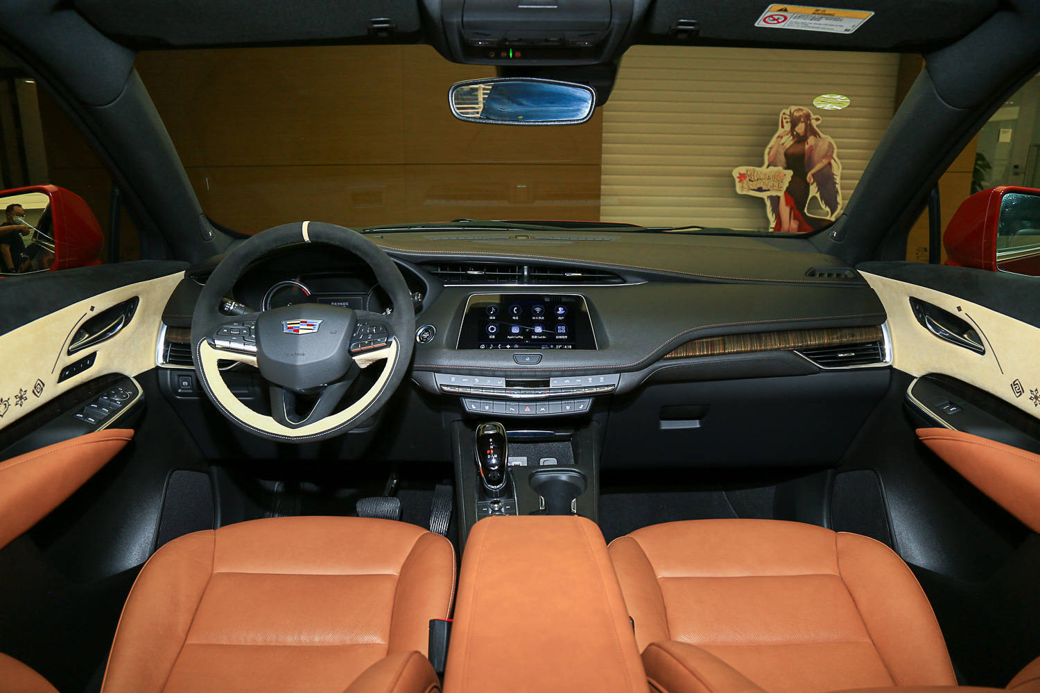 原厂痛车外观 凯迪拉克CT4/XT4原神限量版到店实拍_车型_汽车_万叶款