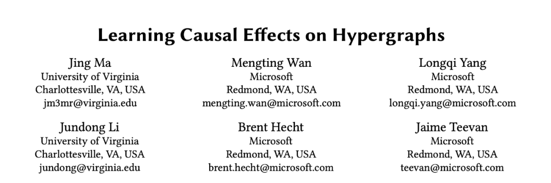 KDD 2022最佳论文 | HyperSCI：在超图上学习因果效应_实验_个体_节点