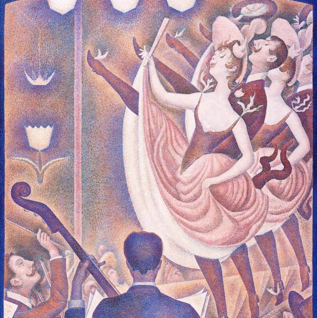 Georges Seurat| 高清细节_Bathers_方法_颜色