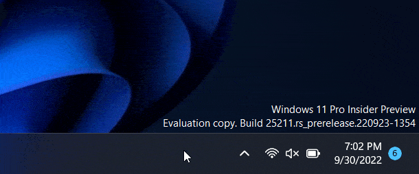 微软 Win11 全新系统托盘开启测试，附强制启用方法_Vive_Dev_Tool
