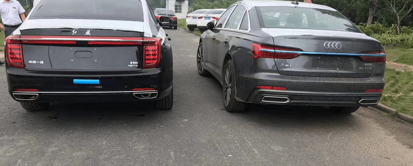 当红旗H9与奥迪A6L一起出现，国产和奥迪的差距立马出来了！_搜狐汽车_搜狐网