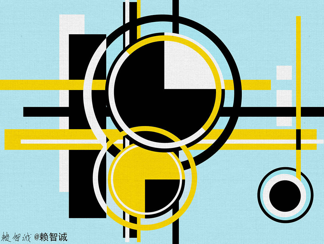 艺术丨艺术家赖智诚LaiZhicheng绘画作品_cm_后现代_北京