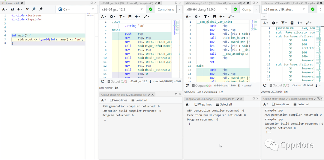如何优雅地在 C++ 当中打印类型名称？_name_输出_模板