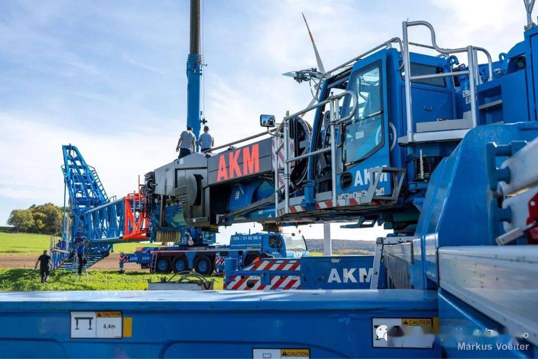 赏心悦目的起重美图，利勃海尔 LTM1650 AKM 吊装 Vestas 风机_搜狐汽车_搜狐网