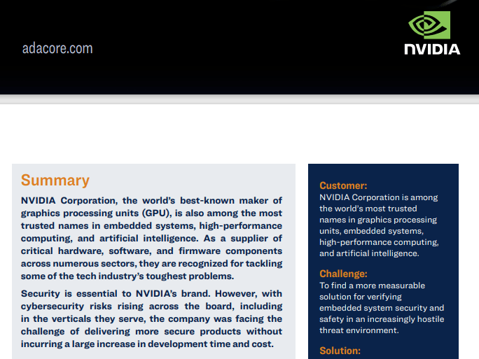 NVIDIA尝试使用SPARK语言取代C语言_代码_运行_Ada