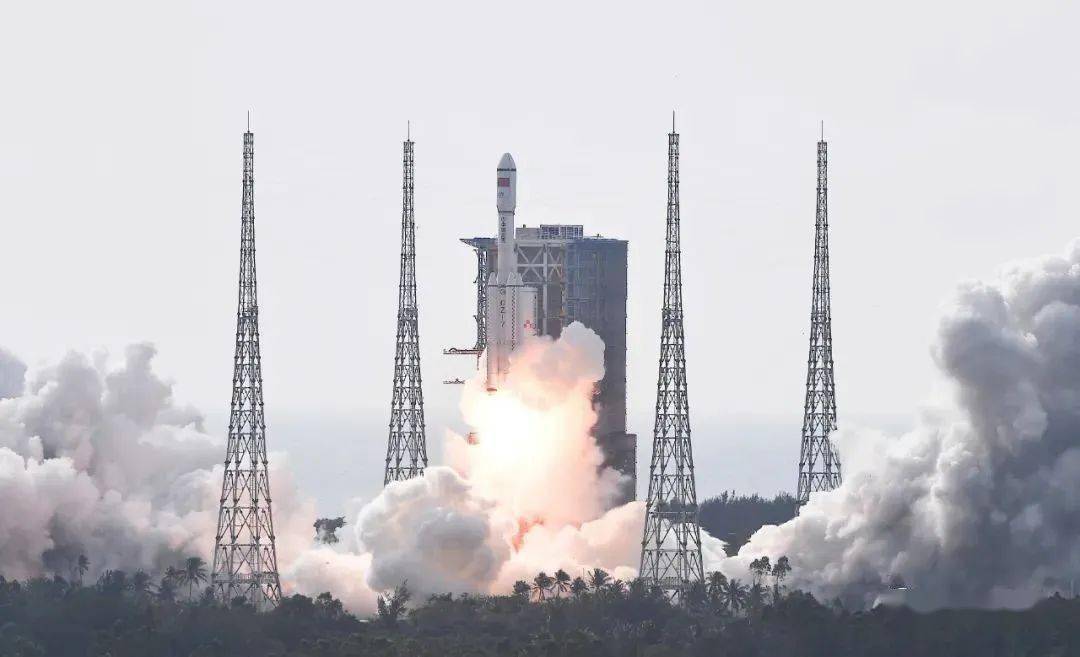 神舟十五号←天舟快递已发货！请注意查收～_the_发射_飞船