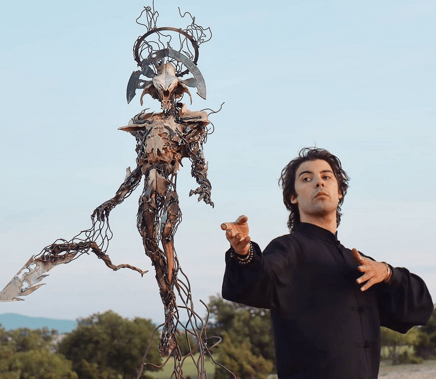 Cem Özkan | 铁与火是专属于男人的浪漫_零件_东西_雕塑