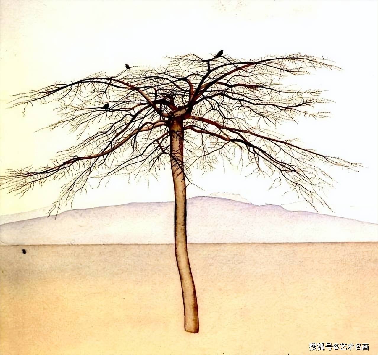 不同风格的新西兰女画家Rita Angus艺术油画作品 -6park.com