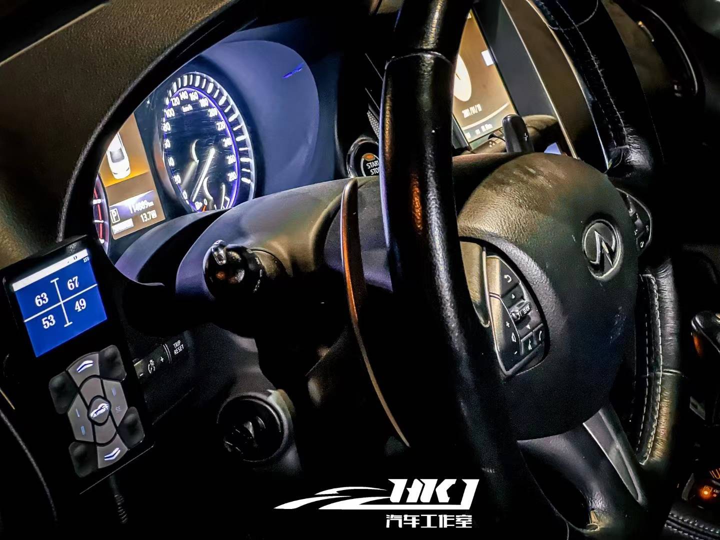 李洋讲述英菲尼迪Q50改装AIRBFT气动避震品牌后备箱造型案例_搜狐汽车_搜狐网