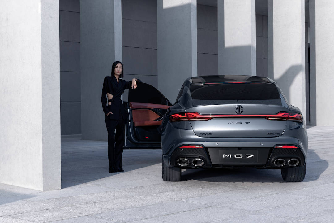 MG首款黑标车型 6.5秒即可破百 上汽名爵MG7开启预订_搜狐汽车_搜狐网