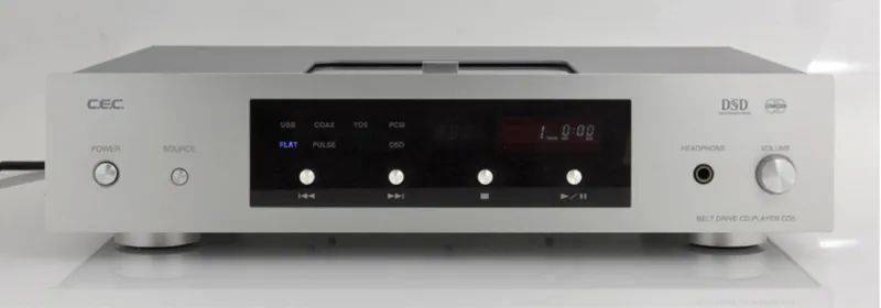 【器材测评】富音乐感染力：C.E.C. CD5 CD播放器_转盘_驱动_电源