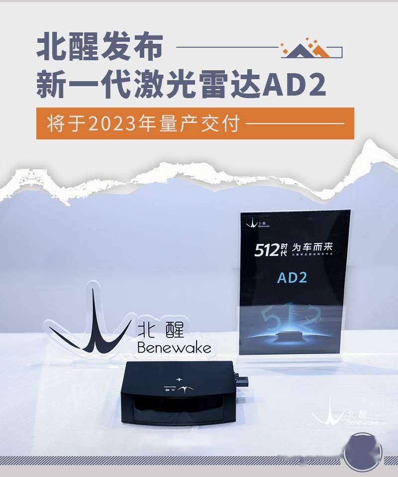北醒发布新一代激光雷达AD2 将于2023年量产交付_搜狐汽车_搜狐网