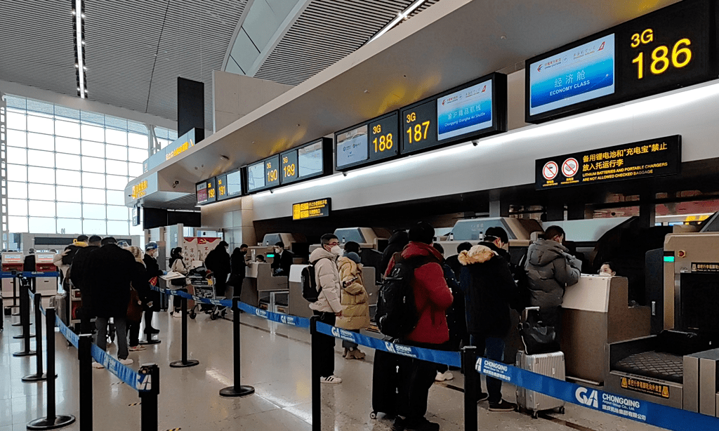 Chongqing Airport ready for the New Year’s Day holiday_The_air_travel