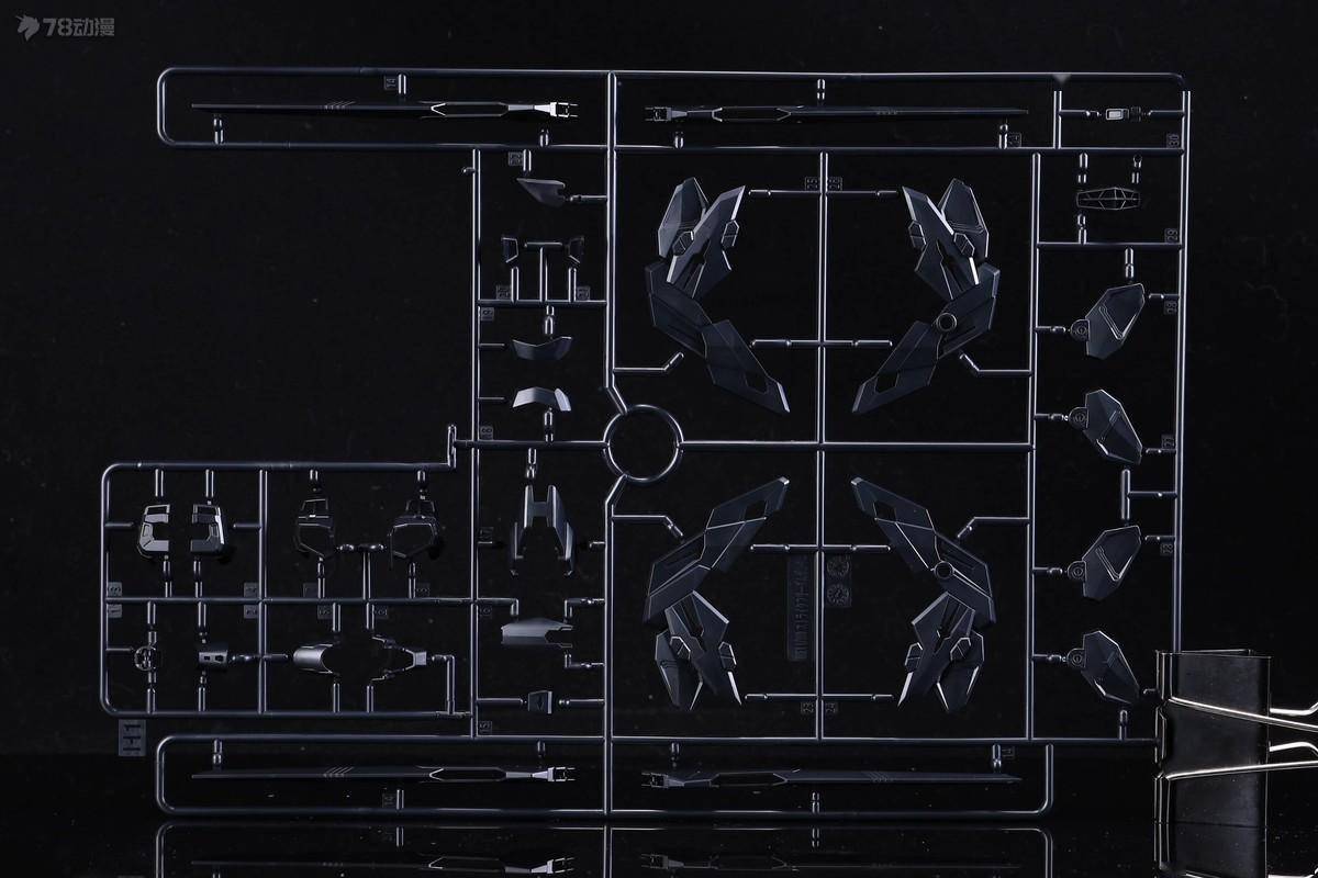 78官测：MG MGEX 强袭自由高达_细节_骨架_金色