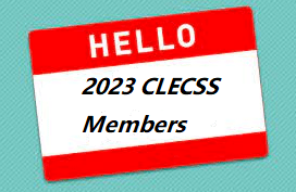 【CLECSS 3147】CLECSS 2023年会员接受申请_CLECSSers_程序_法律