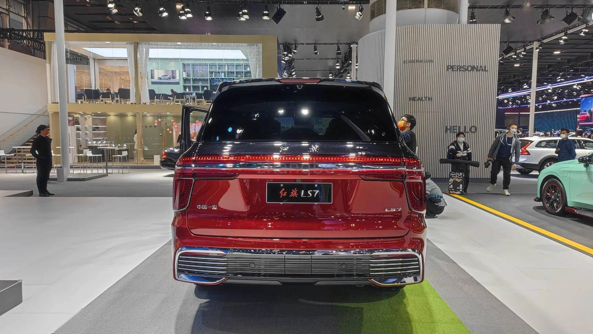 预计落地160万，新款红旗LS7双色版正式到店，配4座头等舱_搜狐汽车_搜狐网
