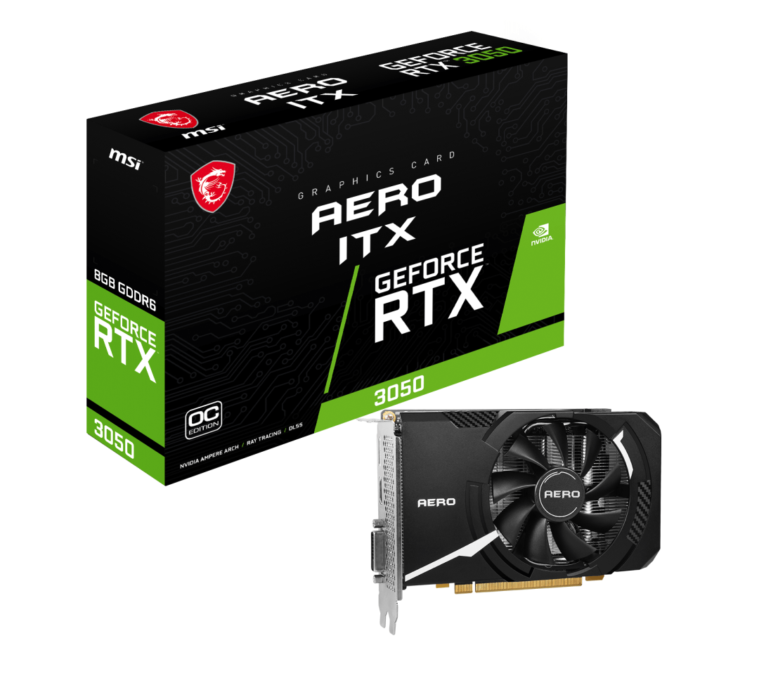 微星发布 GA107 版 RTX 3050 显卡：功耗降 15W，6pin 供电_GeForce_接口_版本