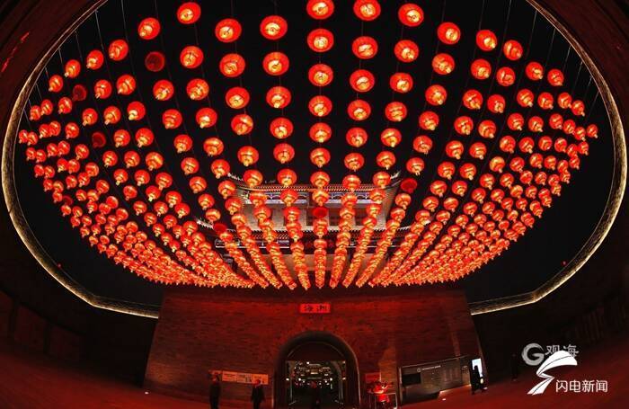 Beautiful Shandong: Jimo ancient town full of festive spirit_Lantern ...