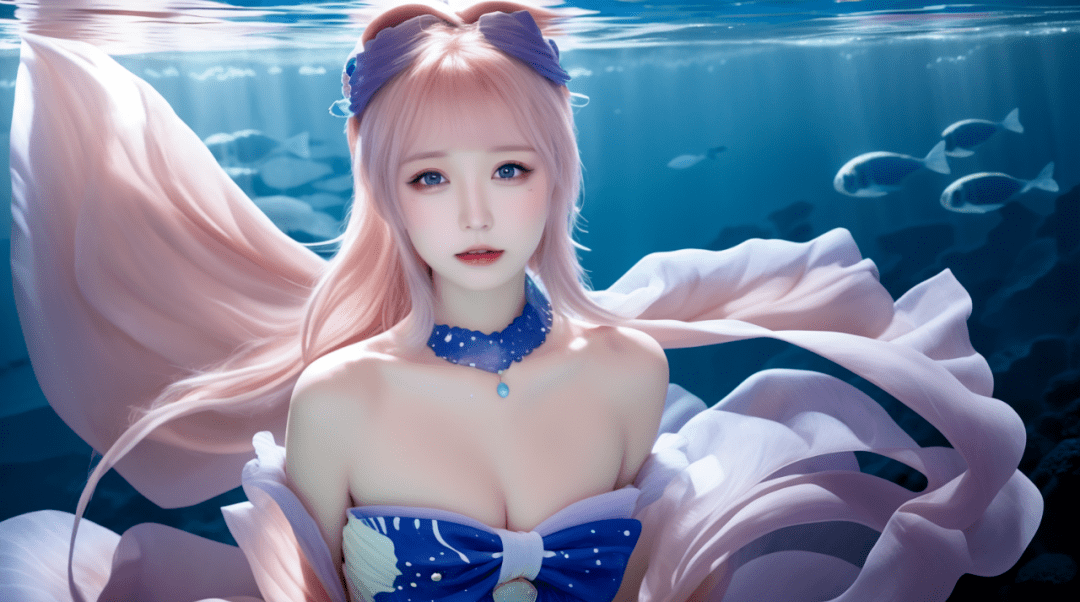 你敢信？AI画的Cos心海，太美了_来源_晴天