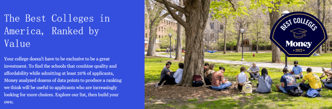 重磅！《Money》发布全美最具性价比大学排名！谁是留美“性价比之王”？_毕业_榜单_美国