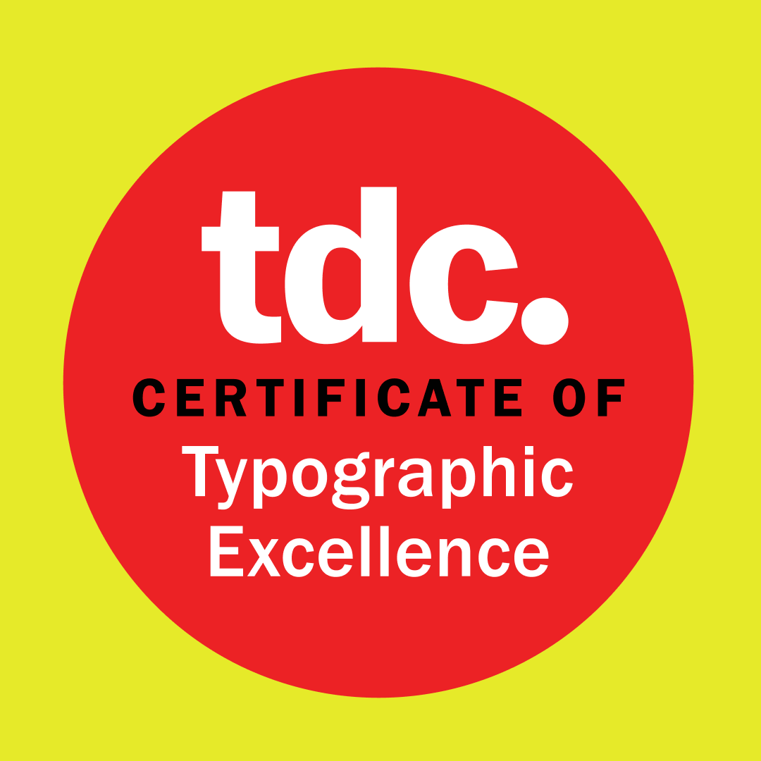 第69届纽约 TDC 设计大奖赛上的获奖作品陆续公布_字体_国家_夏文