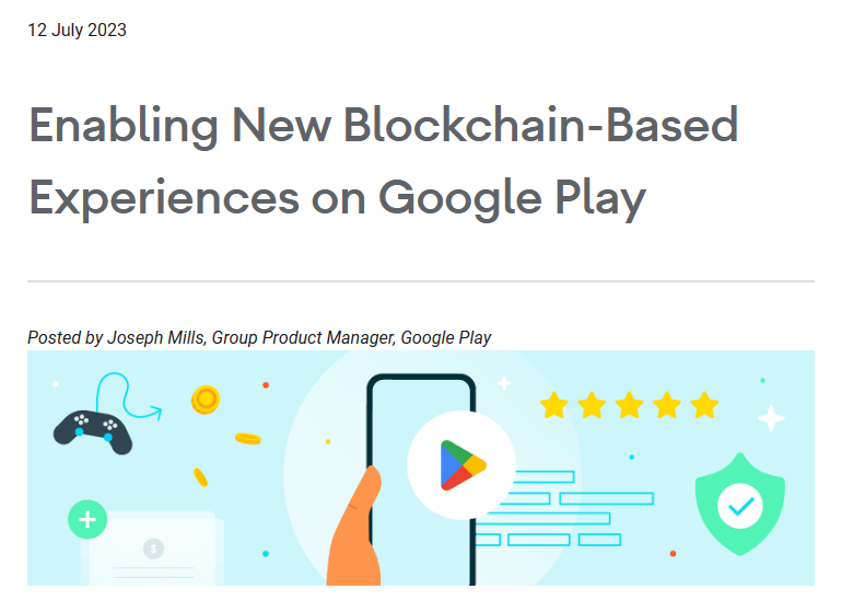 NFT市场迎来第二春？谷歌将NFT交易引入Google Play商店_游戏_资产_用户