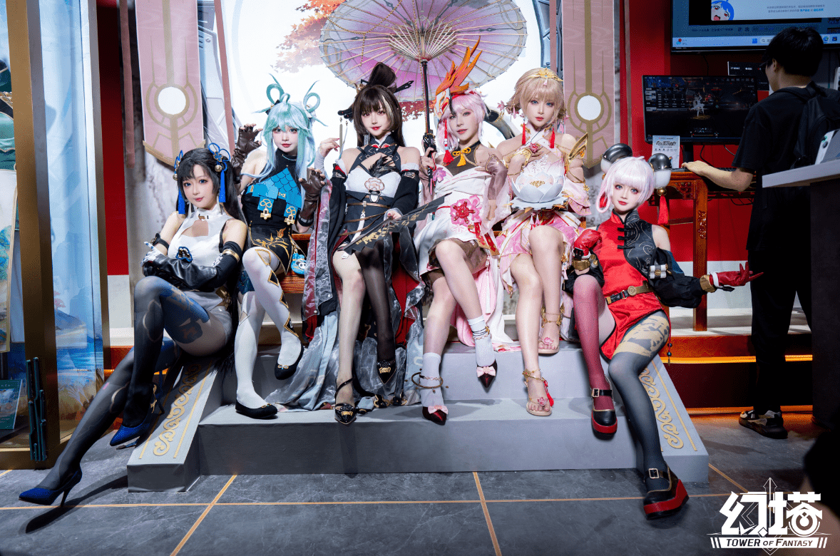 幻塔：质疑夏佐、理解夏佐、想成为夏佐！CJ九域人颜值也太高了！_塔塔_coser_玩家