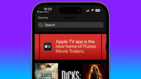 苹果将iTunes Movie Trailers融入Apple TV应用，提升用户观影体验_调整_整合_网页