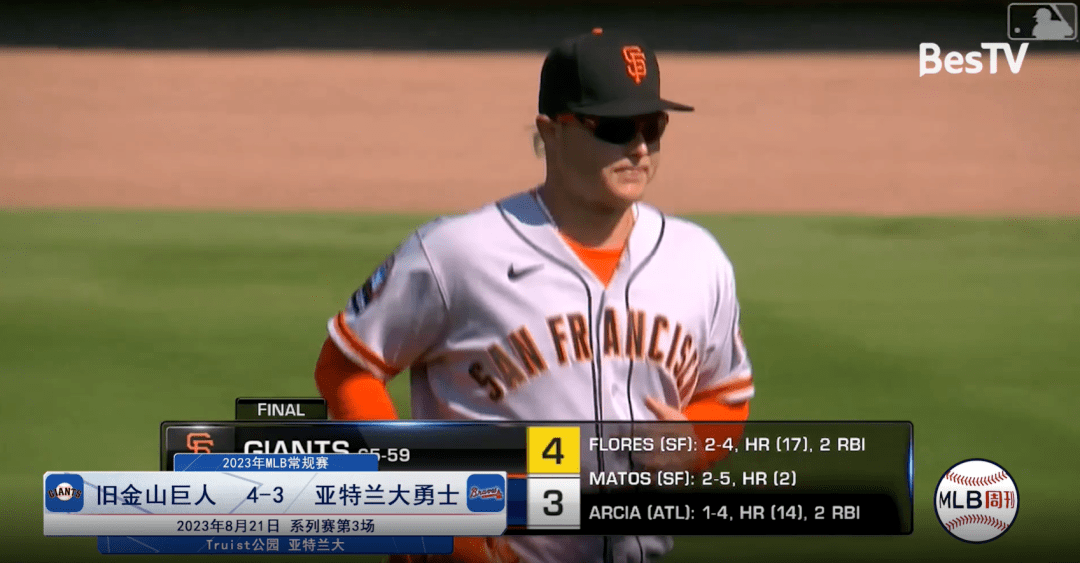 【MLB周刊】2023MLB周刊第20期 胡利奥火烫手感刷新大联盟历史纪录_系列_勇士_巨人