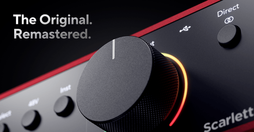 Focusrite 隆重发布 Scarlett 系列第 4 代音频接口_设计的_功能_模式